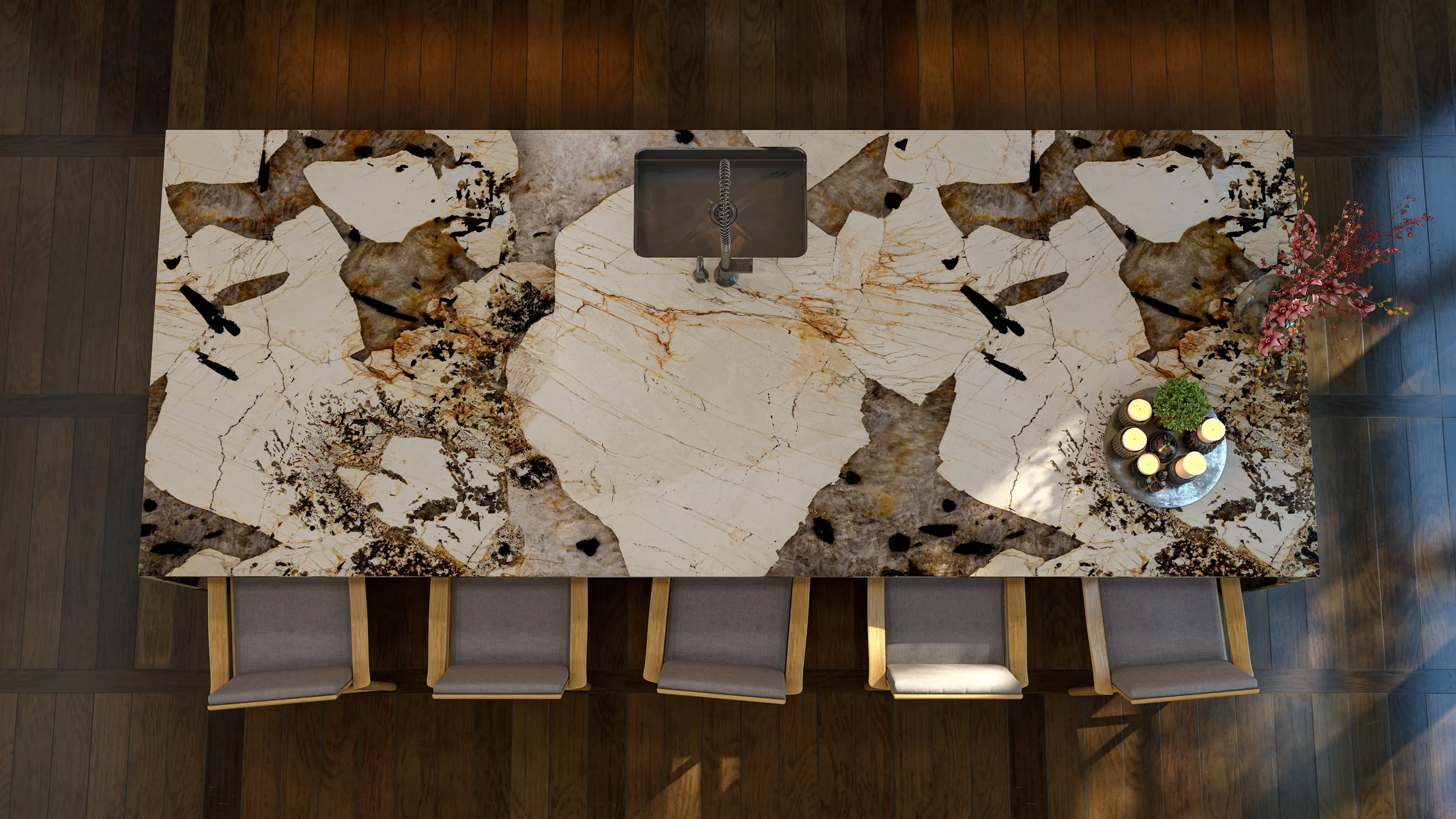 Patagonia Granite Kitchen | Natural Stone Countertops