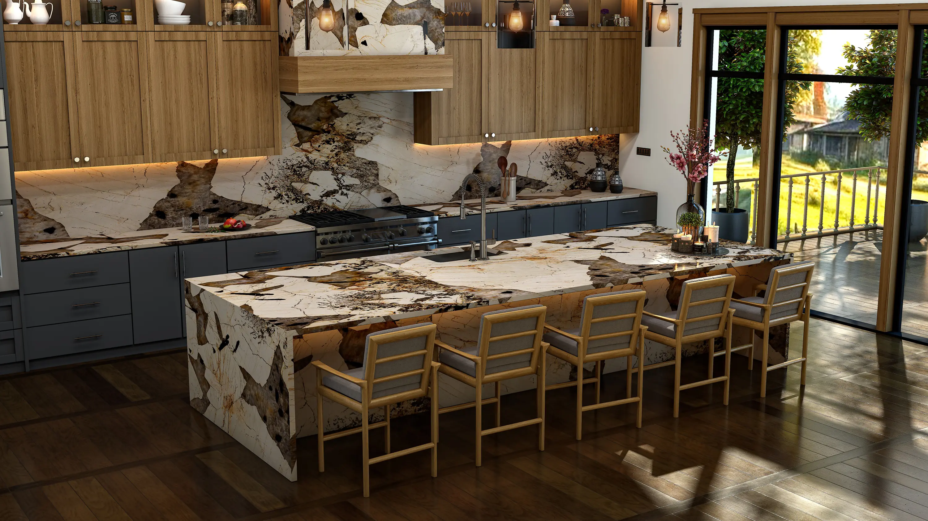 Patagonia Granite Kitchen | Natural Stone Countertops