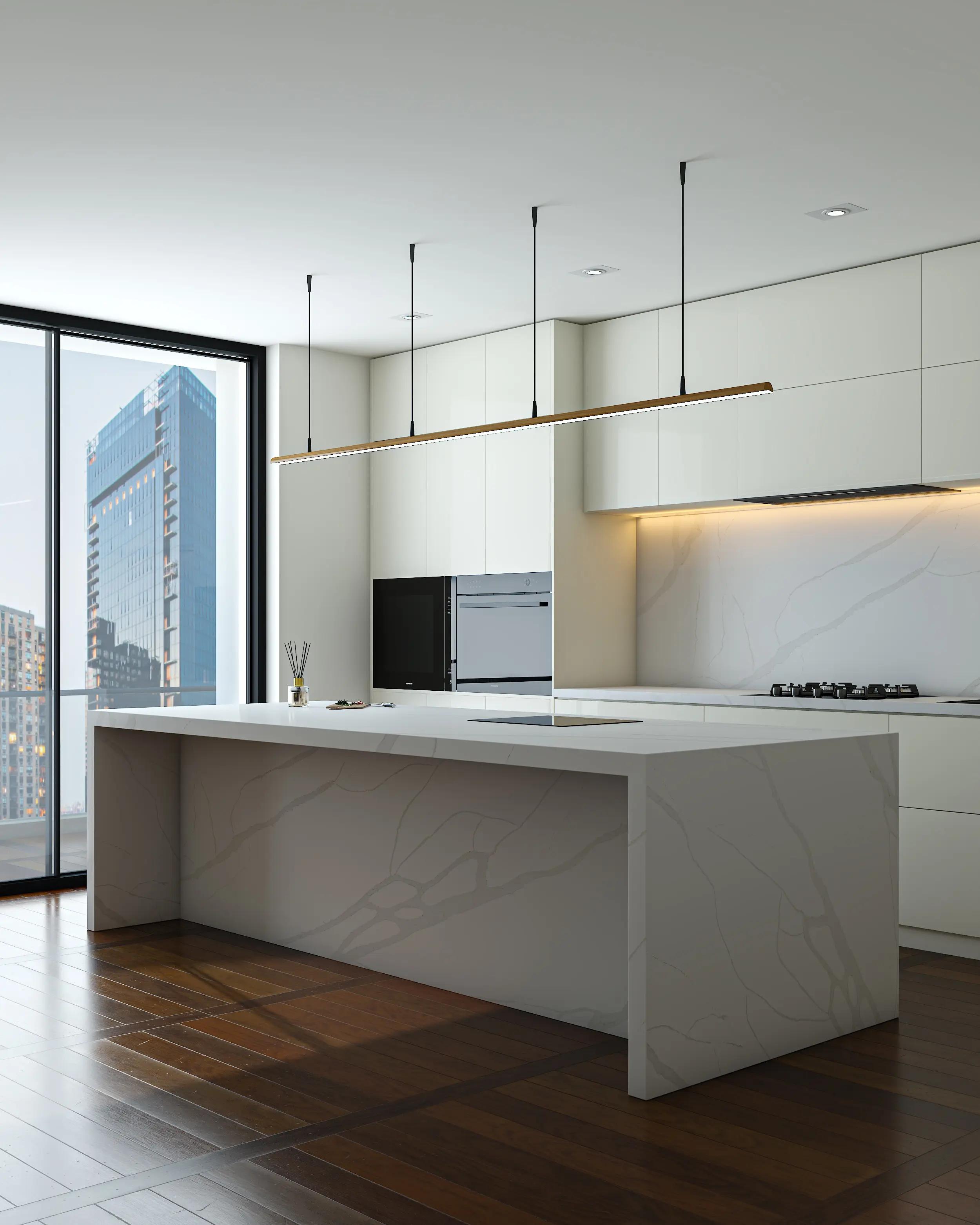 Terra Lite Gold Quartz | Warm Beige Quartz Colors